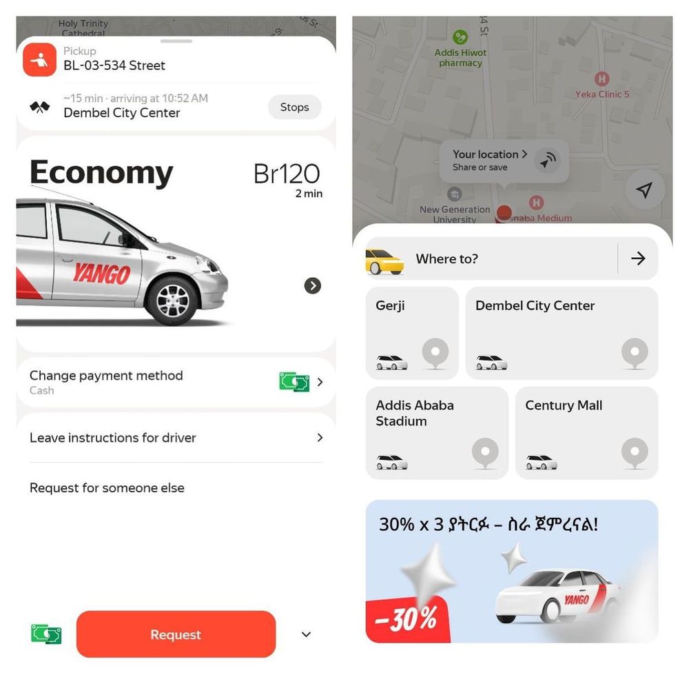 International Ride-hailing Platform Yango Launches Services in Ethiopia ...